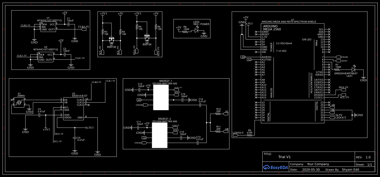 GenLab Through Hole - EasyEDA open source hardware lab