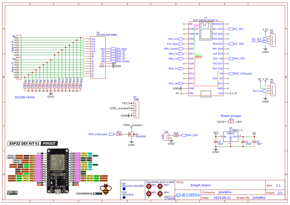 smart-stairs - EasyEDA open source hardware lab
