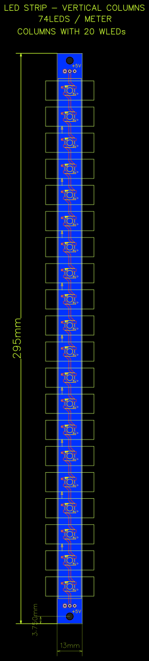 21-Bars 74/m LED Master Panel - OSHWLab
