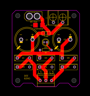 DIY Three phase rectifier circuit - EasyEDA open source hardware lab