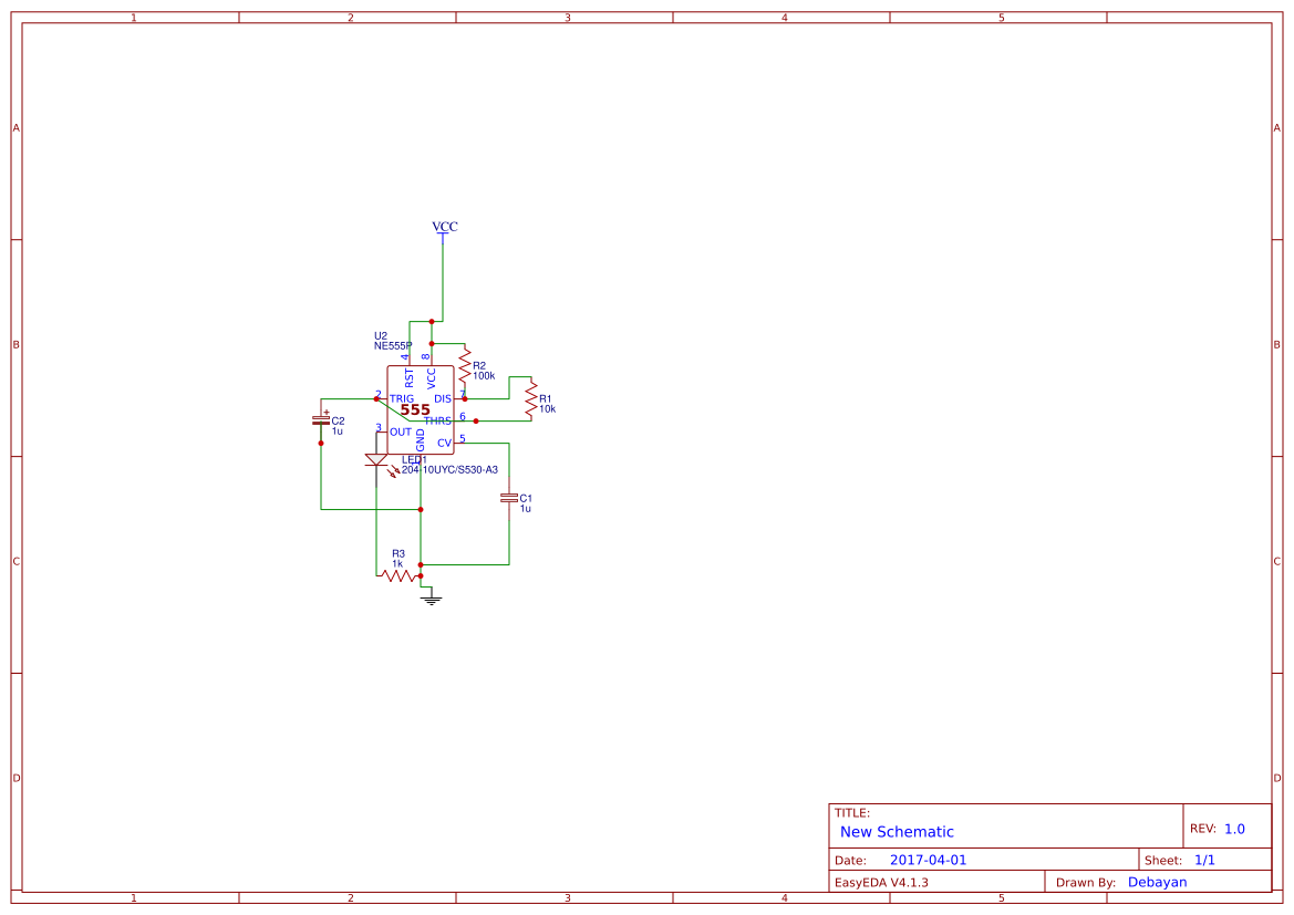 Led blinker - OSHWLab