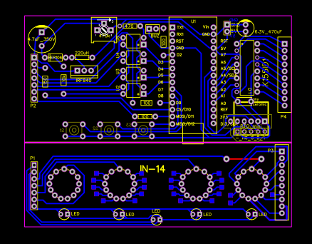 nixieclock - EasyEDA open source hardware lab