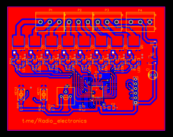 02.LED_8x - EasyEDA open source hardware lab
