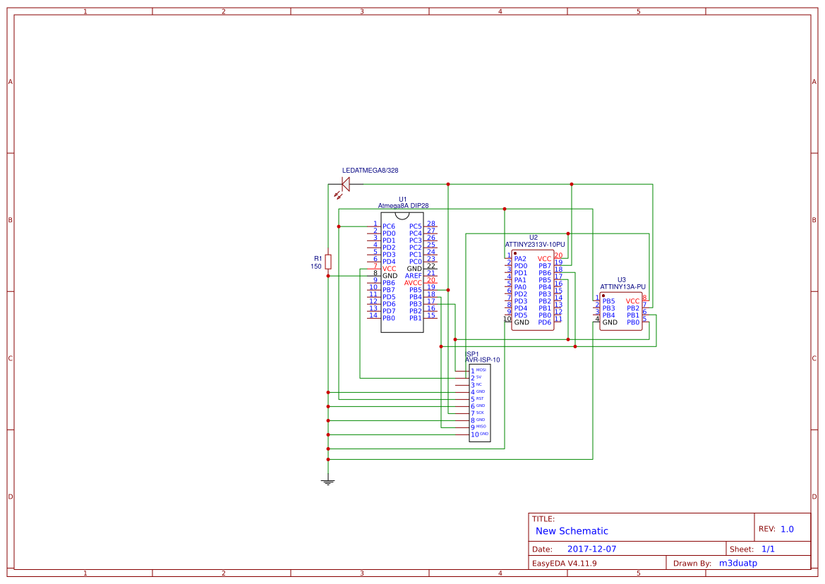 USB ASP SHIELD ATMEGA - OSHWLab