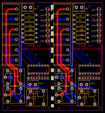 uln2003 based water level system with pump control - EasyEDA open source hardware lab