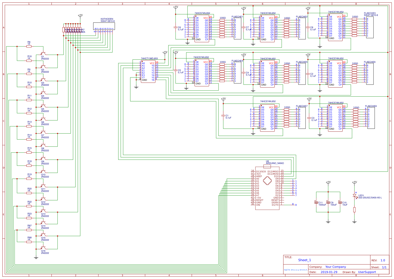 LED-Cube - EasyEDA open source hardware lab