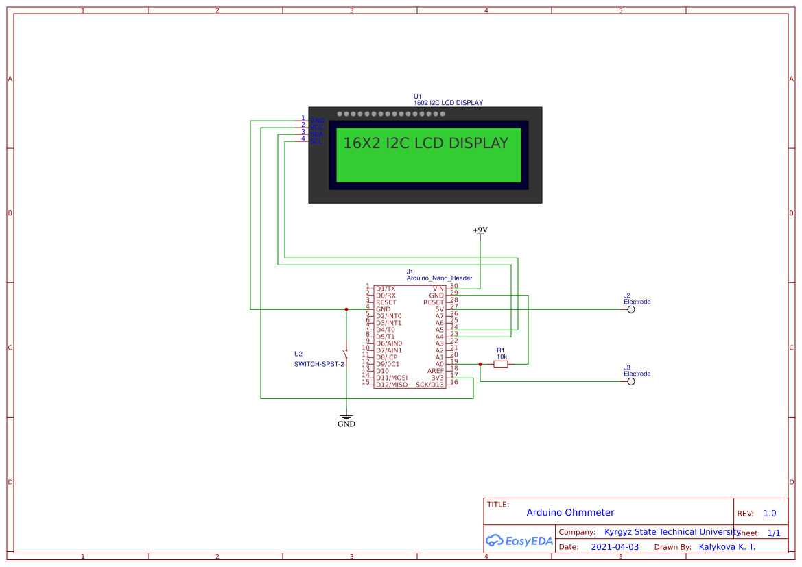 Ommetr - EasyEDA open source hardware lab