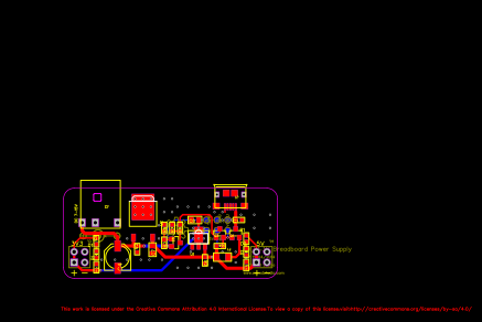 5V/3.3V Breadboard Power Supply v1.2 - OSHWLab