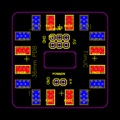 36mm PDB Rev2 - EasyEDA open source hardware lab