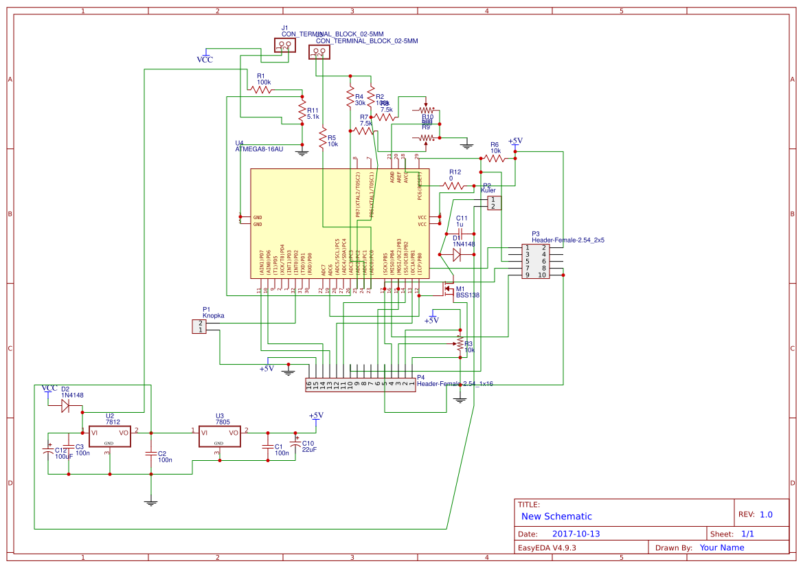 Voltmert Atmega8 TQFP - OSHWLab