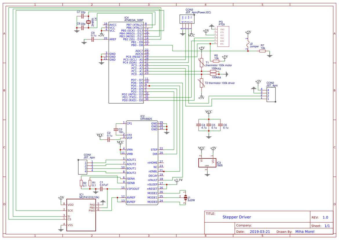 Stepper motor driver V2 copy copy - EasyEDA open source hardware lab