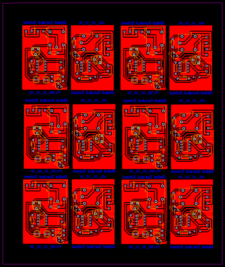 line following robot lm35 - EasyEDA open source hardware lab