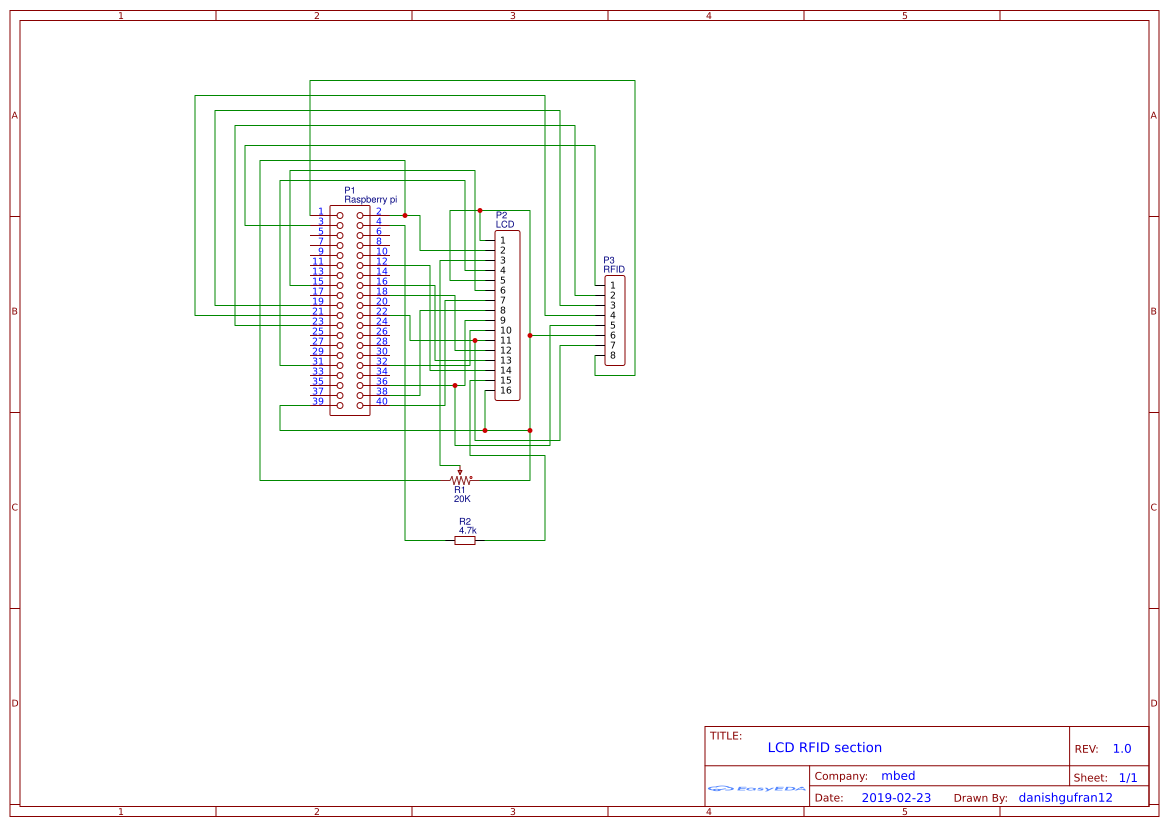 lcd rfid section - Platform for creating and sharing projects - OSHWLab