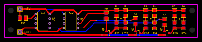 SMD LED Board for Flame Simulator - OSHWLab