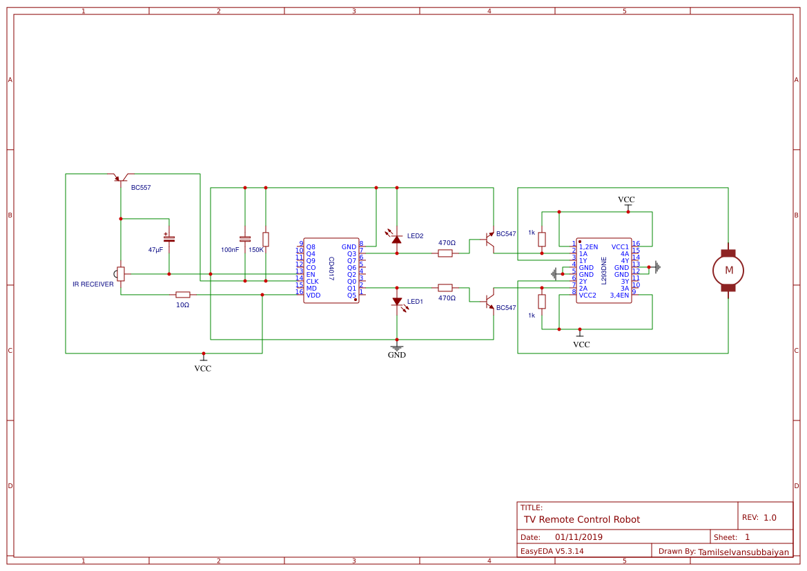 TV Remote Control Robot - OSHWLab