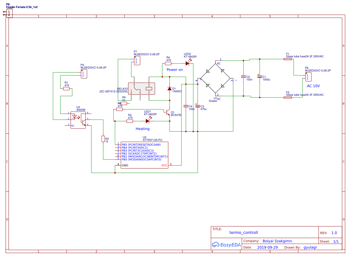 Termo_heating - Platform for creating and sharing projects - OSHWLab