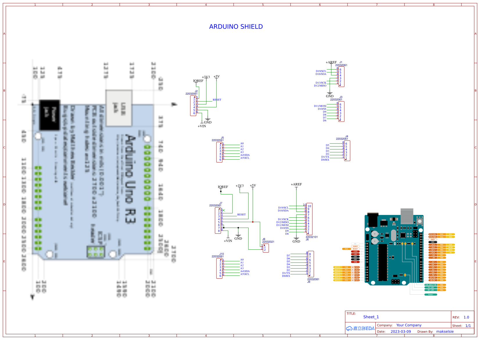 ArduinoUnoShield - EasyEDA open source hardware lab