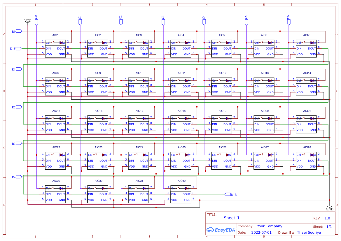 Keyboard - EasyEDA open source hardware lab