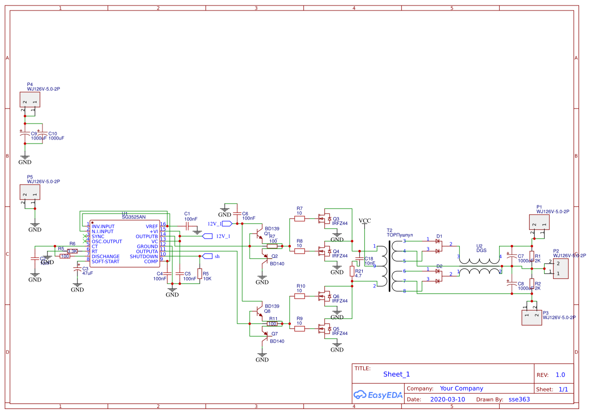 SG3525 - EasyEDA open source hardware lab