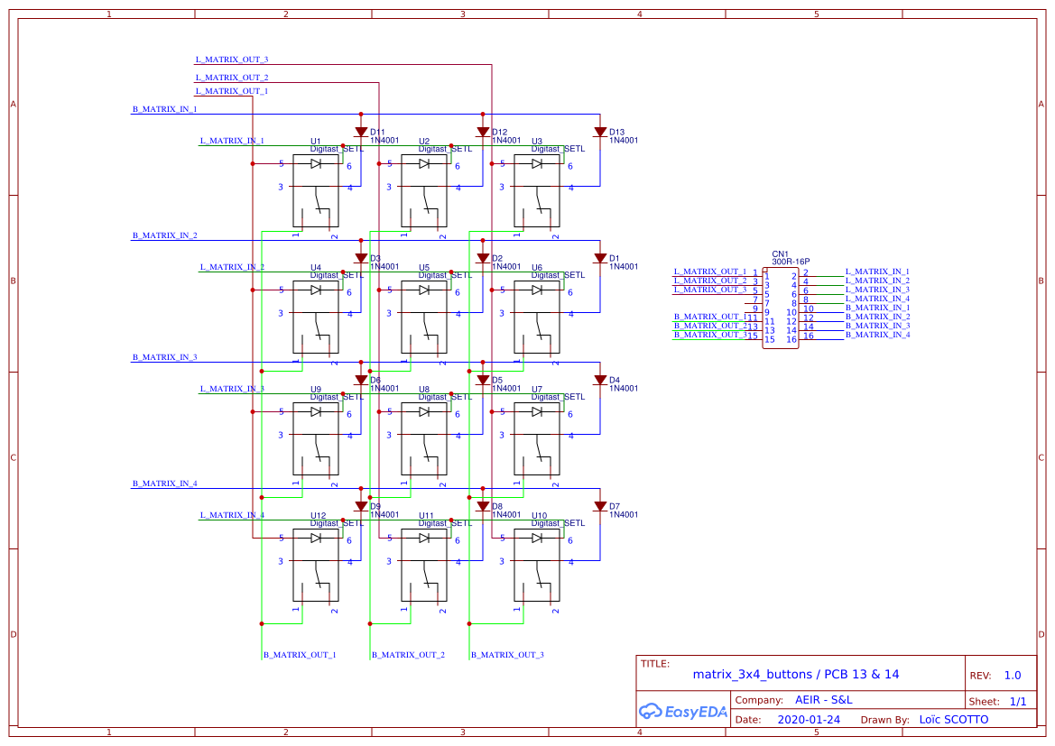 matrix_3x4_buttons - EasyEDA open source hardware lab