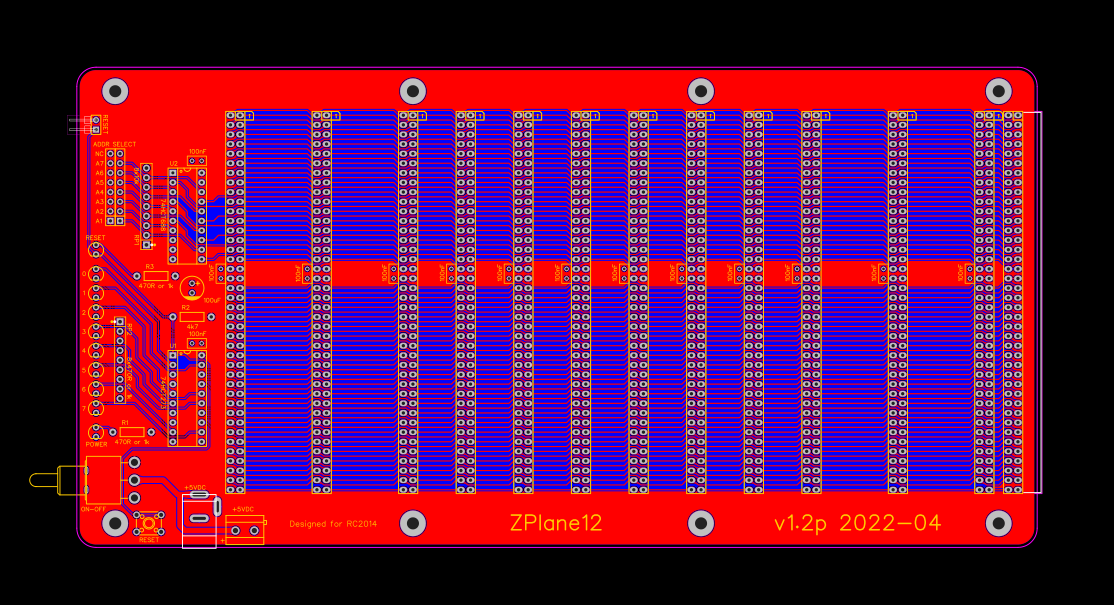 ZPlane12 for RC2014 public - EasyEDA open source hardware lab