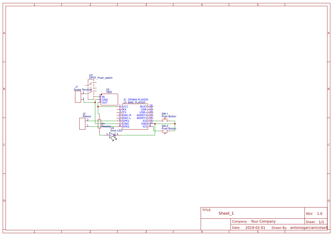Reproductor MP3 - EasyEDA open source hardware lab