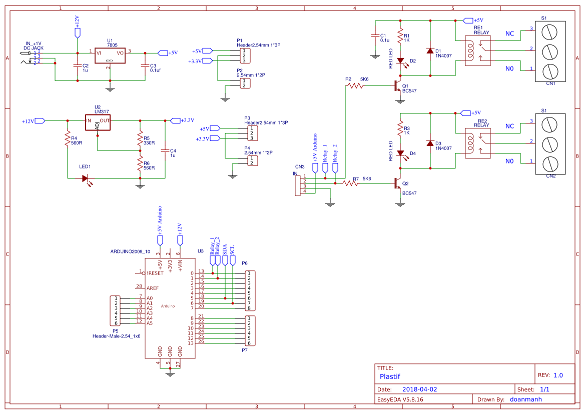 Plastif_v2 - EasyEDA open source hardware lab