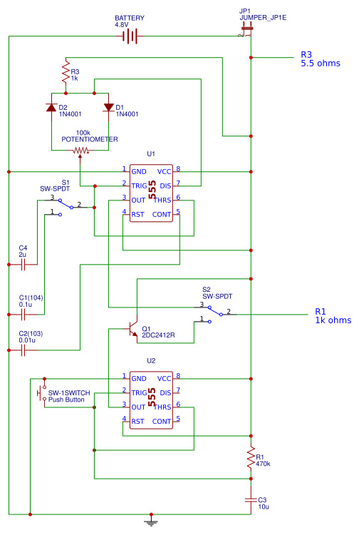 555 timer - EasyEDA open source hardware lab