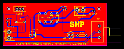 Adjustable Power Supply . - EasyEDA open source hardware lab