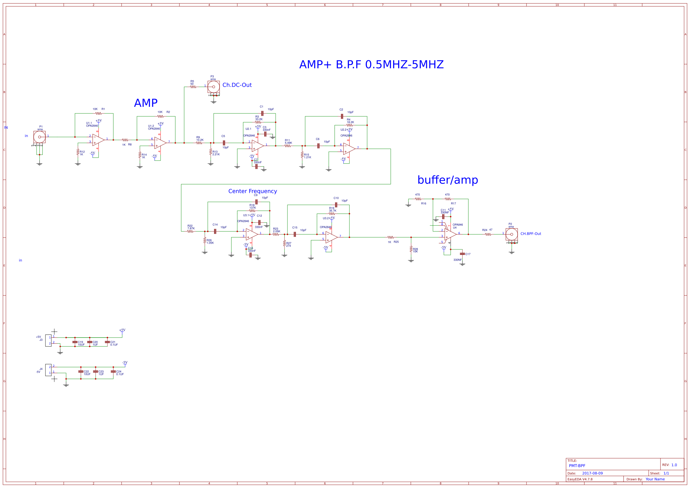 PMT-BPF - EasyEDA open source hardware lab