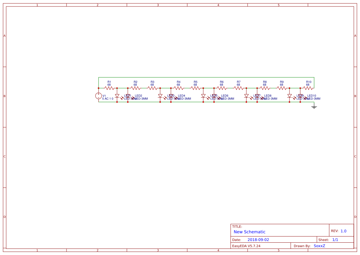 CM Storm Devastator 2 LED Circuit - EasyEDA open source hardware lab