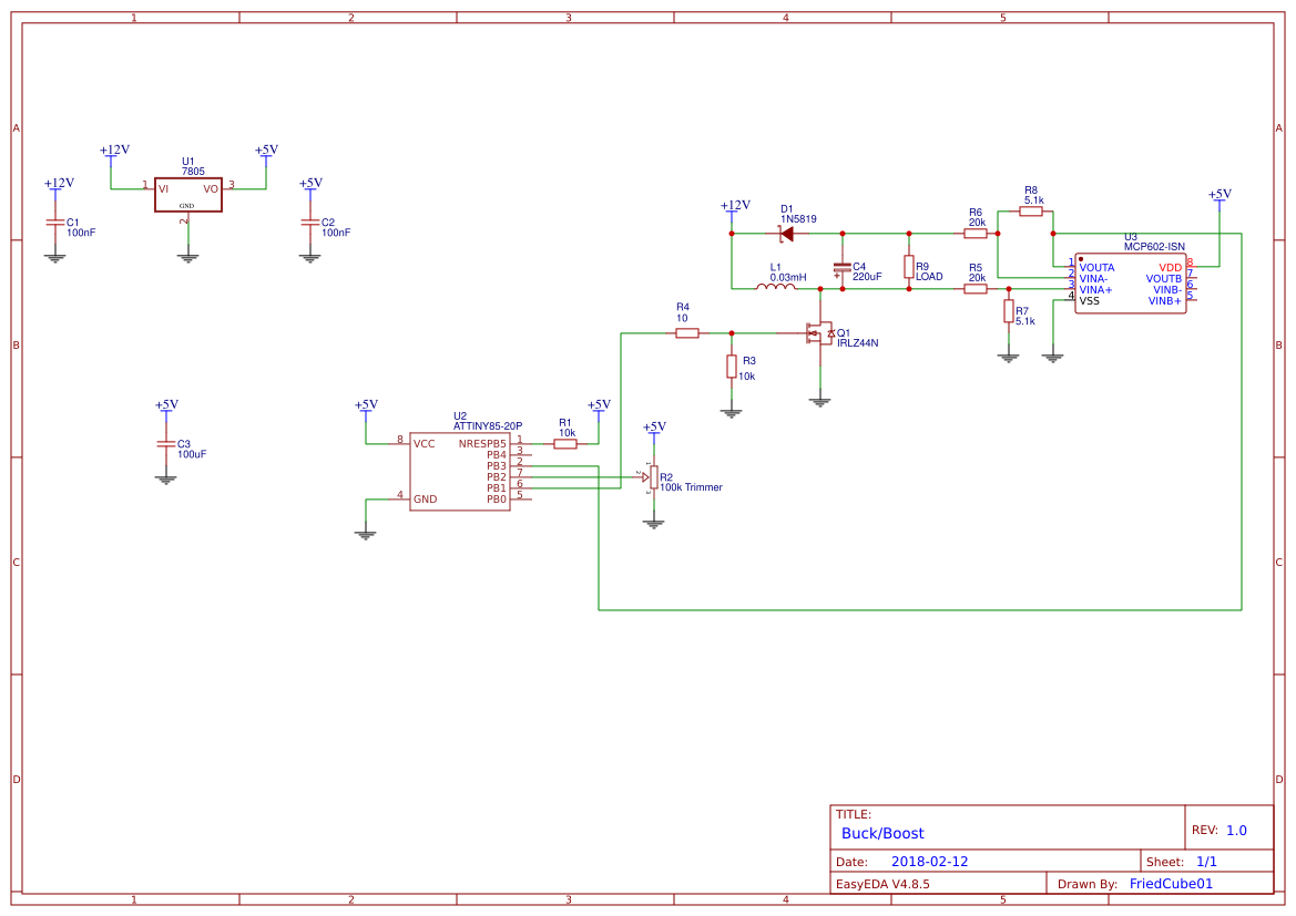 Buck Boost - EasyEDA open source hardware lab