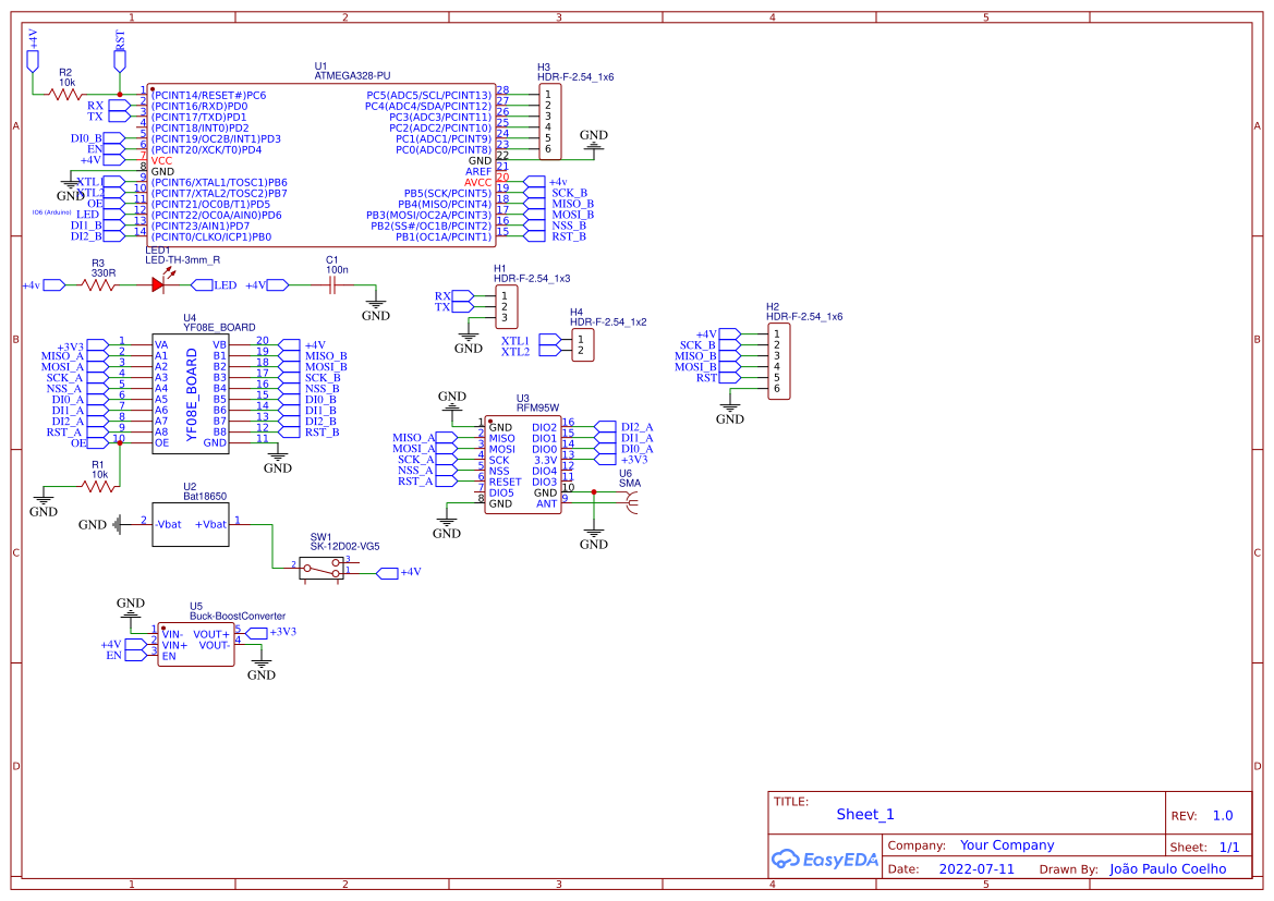 NoComATMEGA328 - EasyEDA open source hardware lab