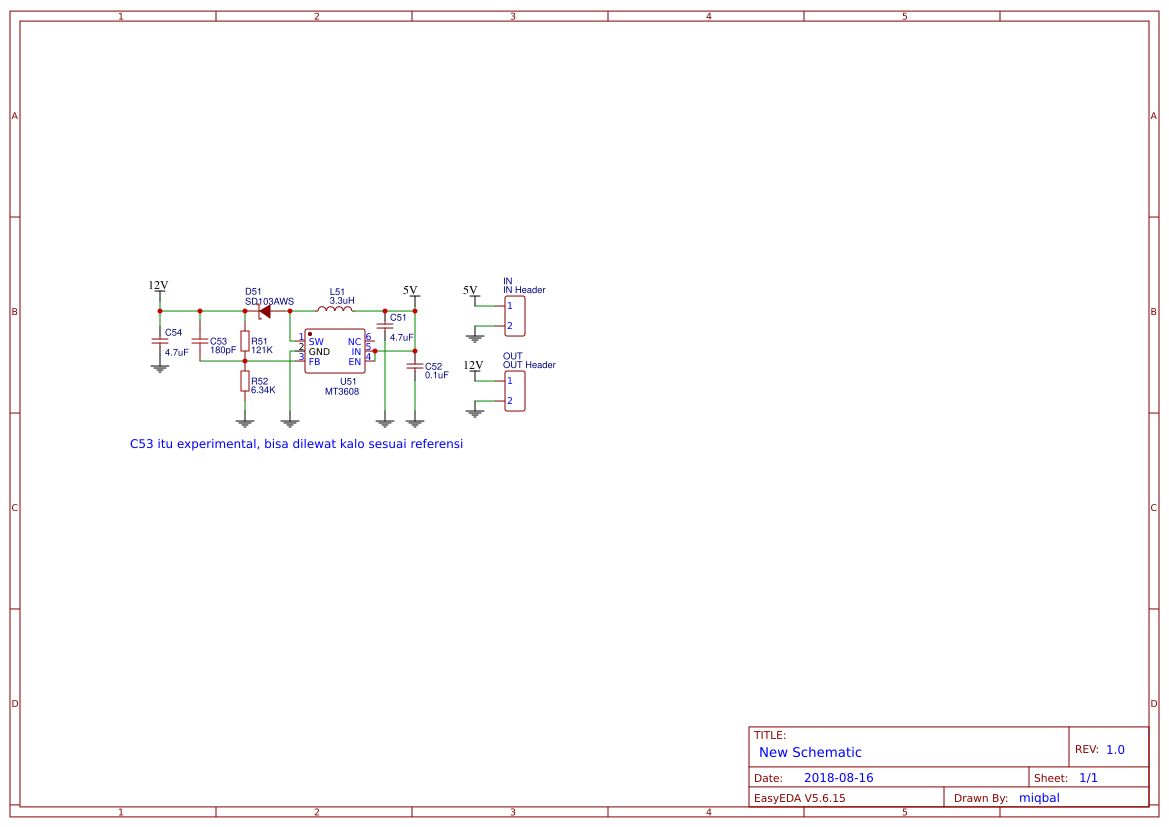 MT3608 12Vout Boost Converter - OSHWLab