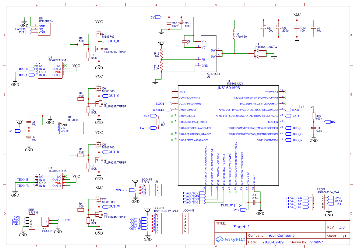 Zigbee_Lighter - Platform for creating and sharing projects - OSHWLab