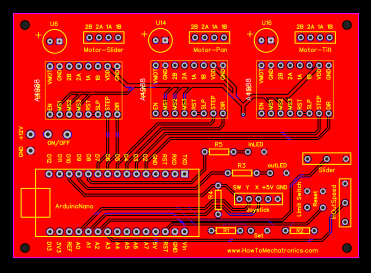 Dejan Nedelkovski_3 AXIS CAMERA SLIDER - EasyEDA open source hardware lab