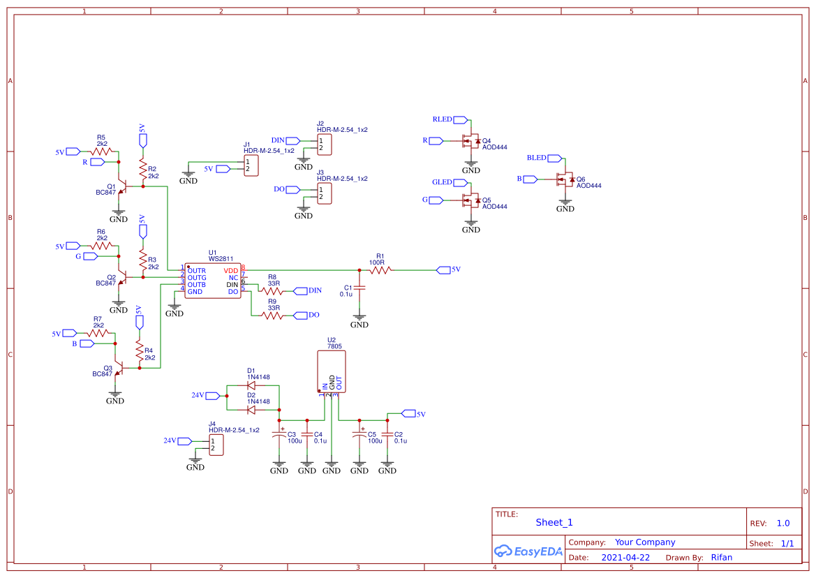 controller_ws2811 - EasyEDA open source hardware lab