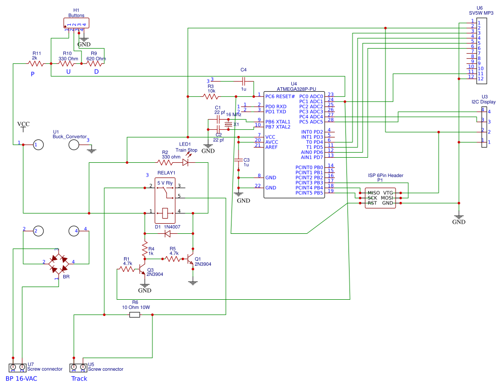 American Flyer Arduino Talking Station - OSHWLab