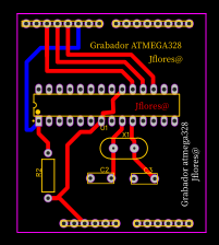 Shield grabador atmega328 - OSHWLab