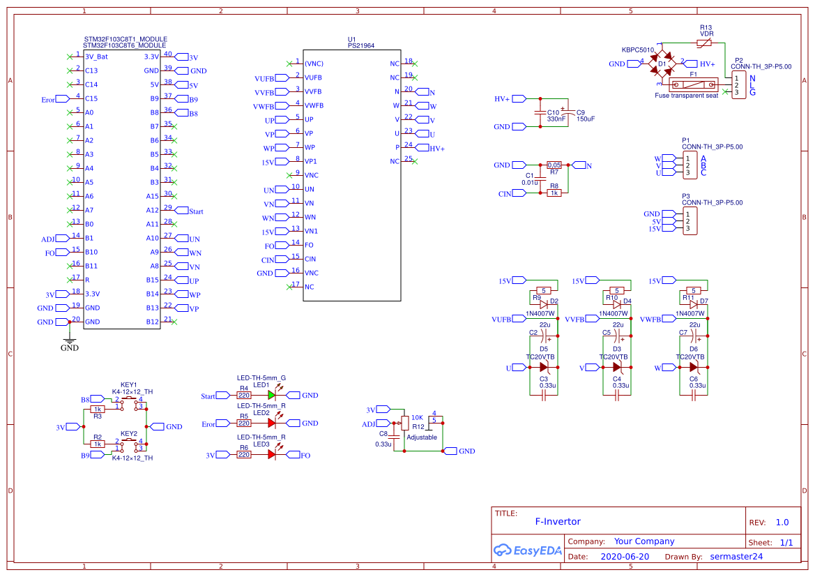frequency inverter - OSHWLab