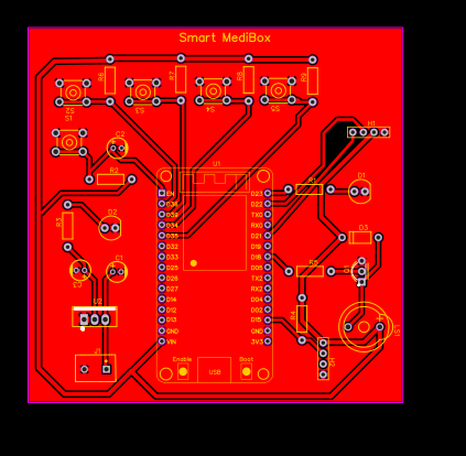 Smart Medibox - EasyEDA open source hardware lab