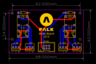 PA-01 - Mute Board - EasyEDA open source hardware lab
