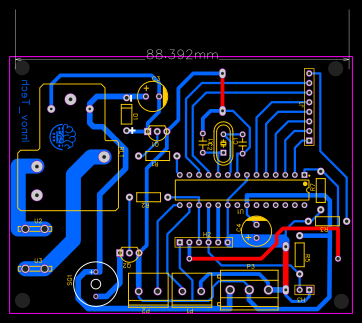 waterlevelcontroller using ATMEGA8 - EasyEDA open source hardware lab