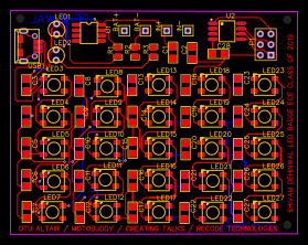 ws2812b led badge copy - EasyEDA open source hardware lab