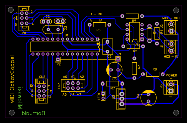 oktav coppel MIDI - EasyEDA open source hardware lab