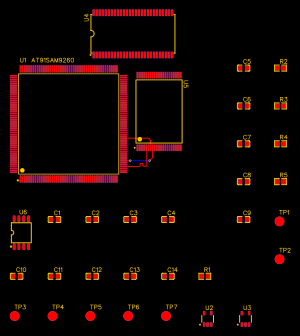 AT91SAM9260 MPU Project - EasyEDA open source hardware lab