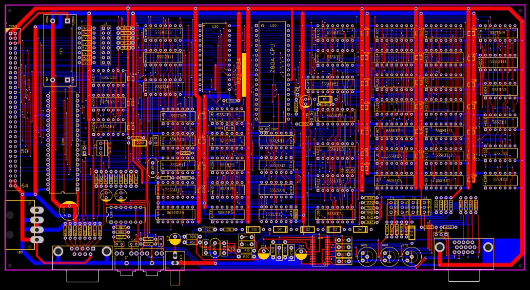 zx spectrum 128+++ - EasyEDA open source hardware lab