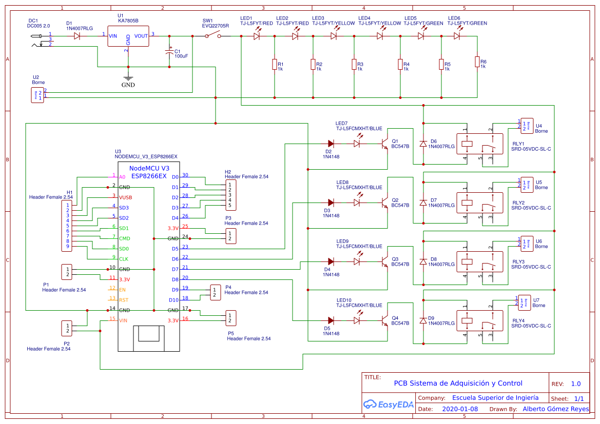 Proyecto Tfg Pcb Oshwlab