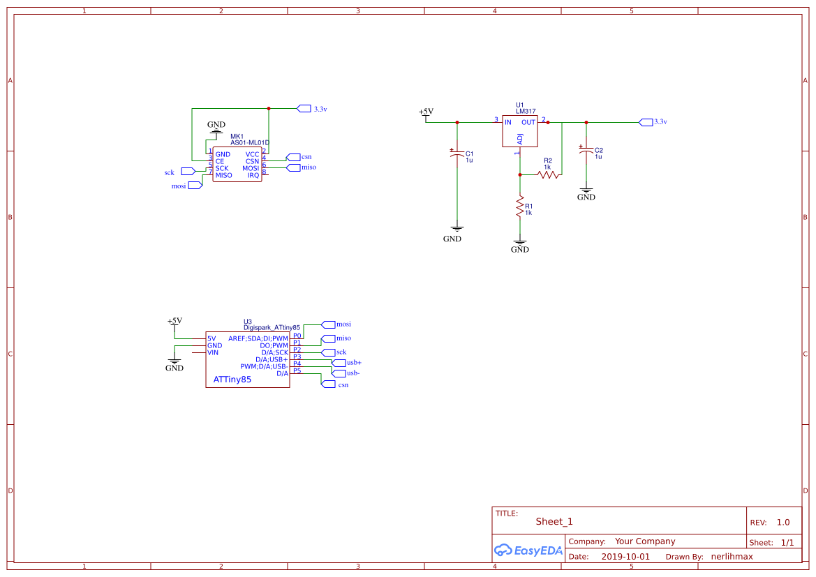 Nrf24l01 Modem Platform For Creating And Sharing Projects Oshwlab 