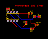 555 timer monostable - EasyEDA open source hardware lab